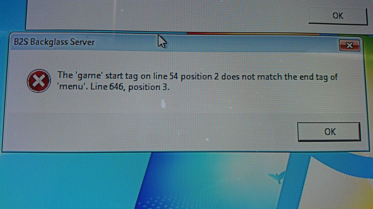 Guys Im Stumped With This B2S Server Error, Any Thoughts Or Ideas ...