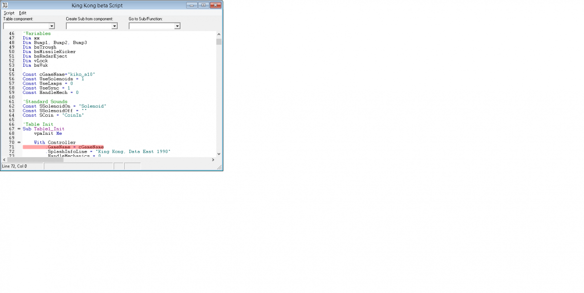 King Kong Beta.vpx Controller Error - VPU General Discussion - Virtual ...