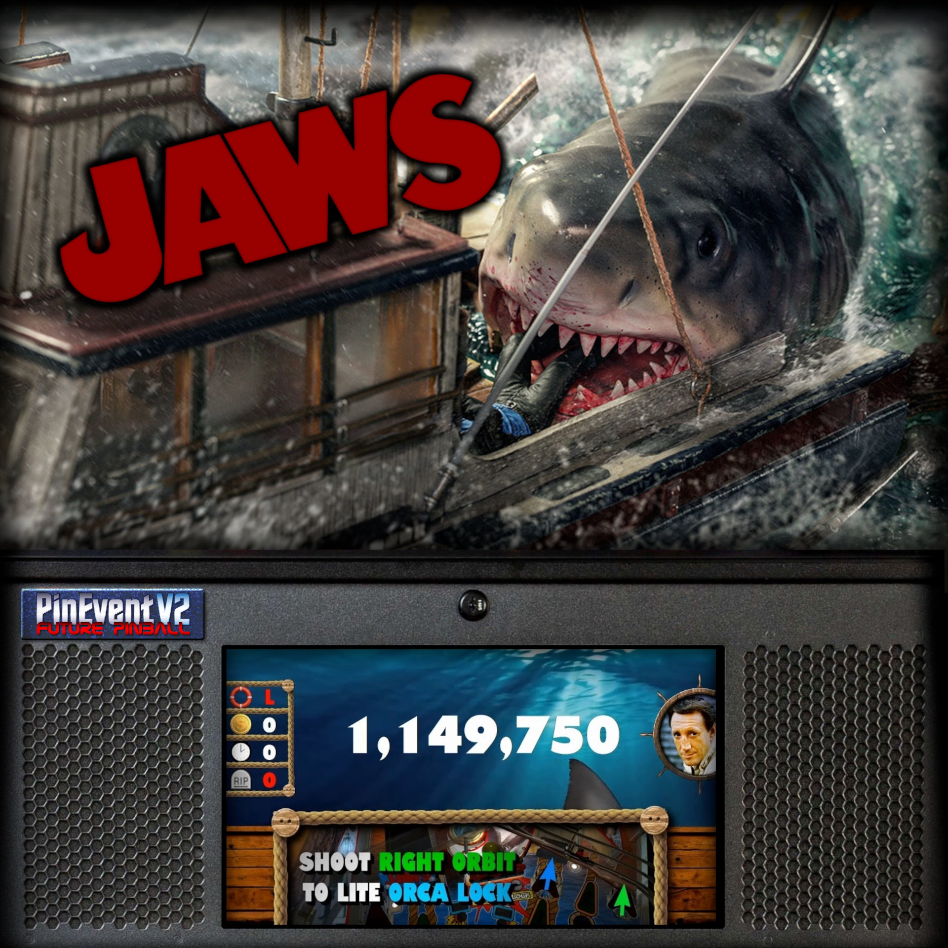JAWS - Bigger Boat Edition - Works in Progress - Virtual Pinball Universe