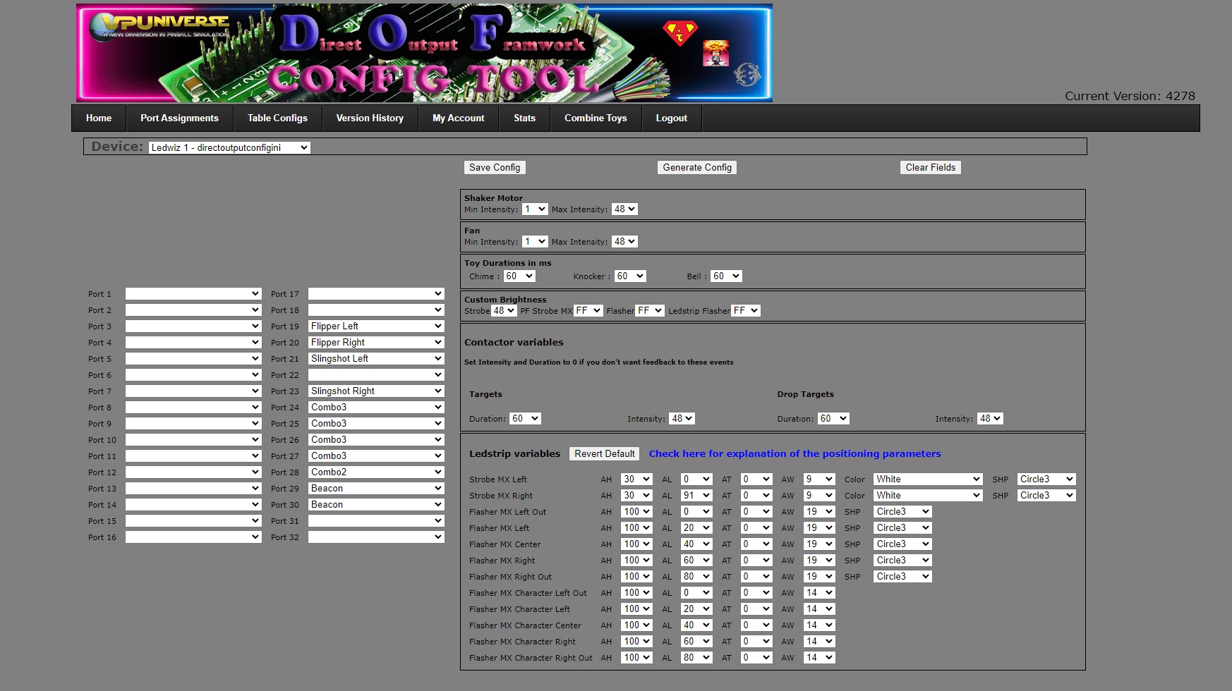 Help - DOF doesnt work with VPX - Direct Output Support - Virtual Pinball Universe