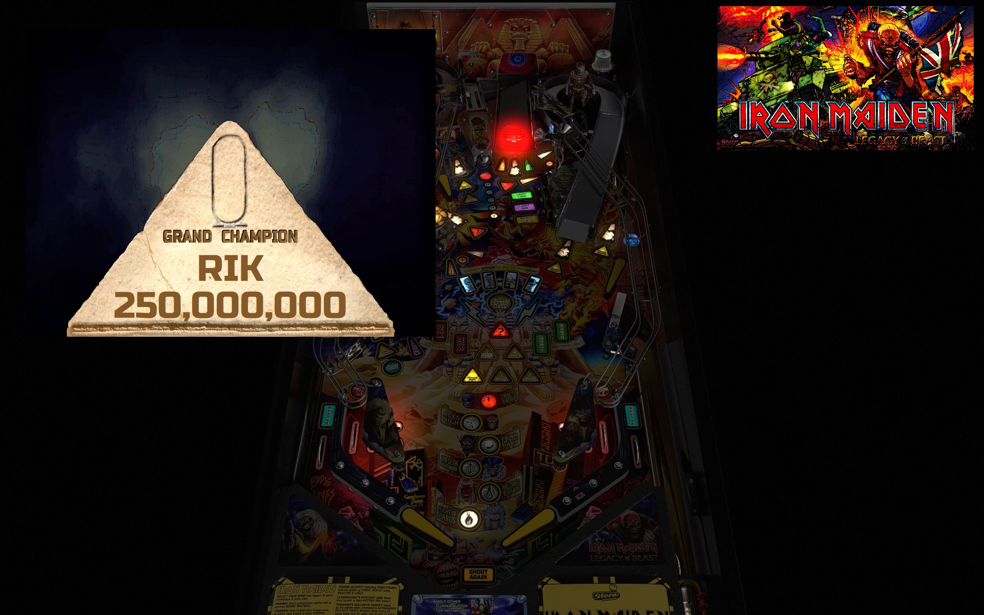 Iron maiden -1 display problems - Visual Pinball Support - Virtual Pinball Universe