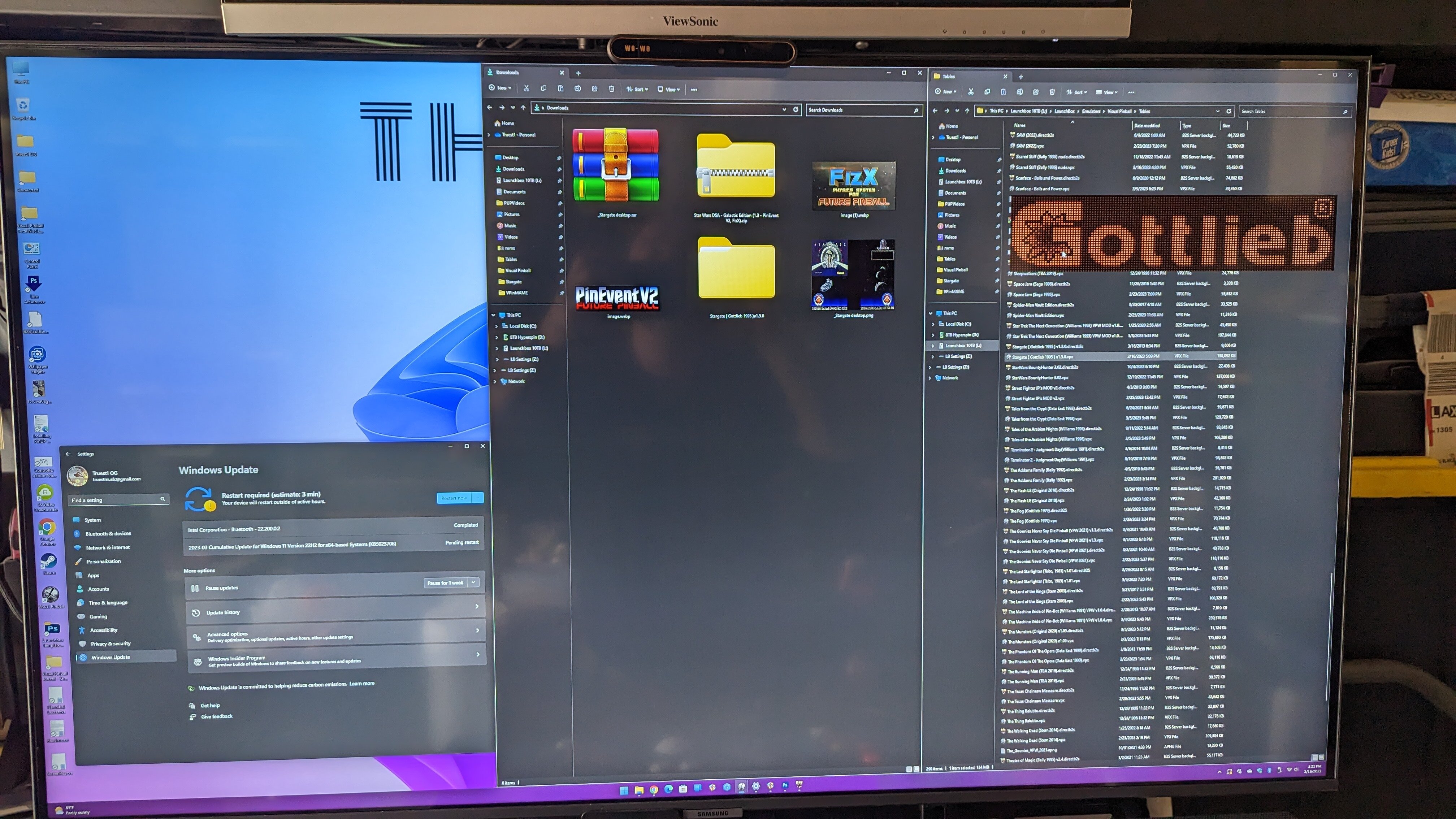 Adjusting DMD into frame of table. - Visual Pinball Support - Virtual ...