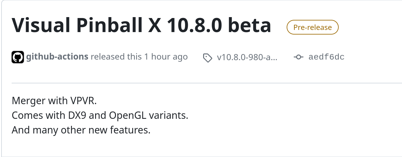 VPVR Complete Guide Needed - VPVR - Virtual Pinball in Virtual Reality ...