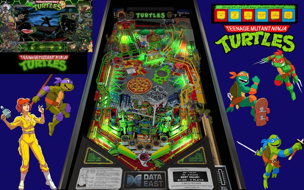 [New VPX Alert]Teenage Mutant Ninja Turtles (MOD) nFozzy, Fleep Sounds ...