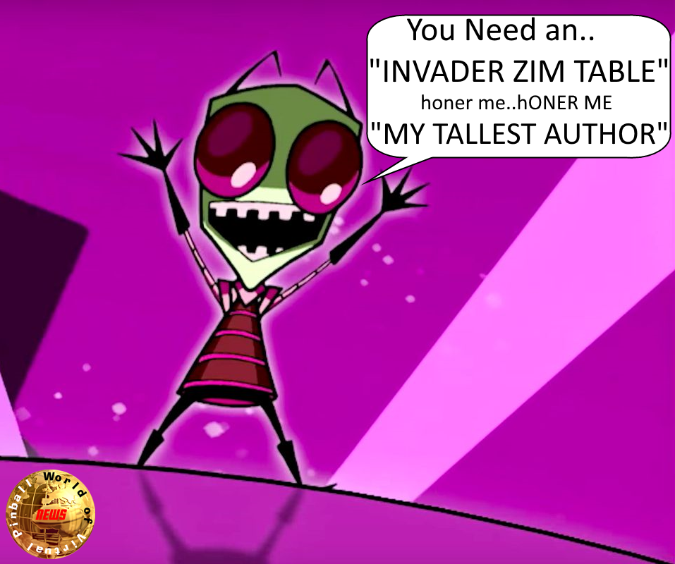 Invader Zim Table by "Tallest Author" - Table Requests - Virtual ...