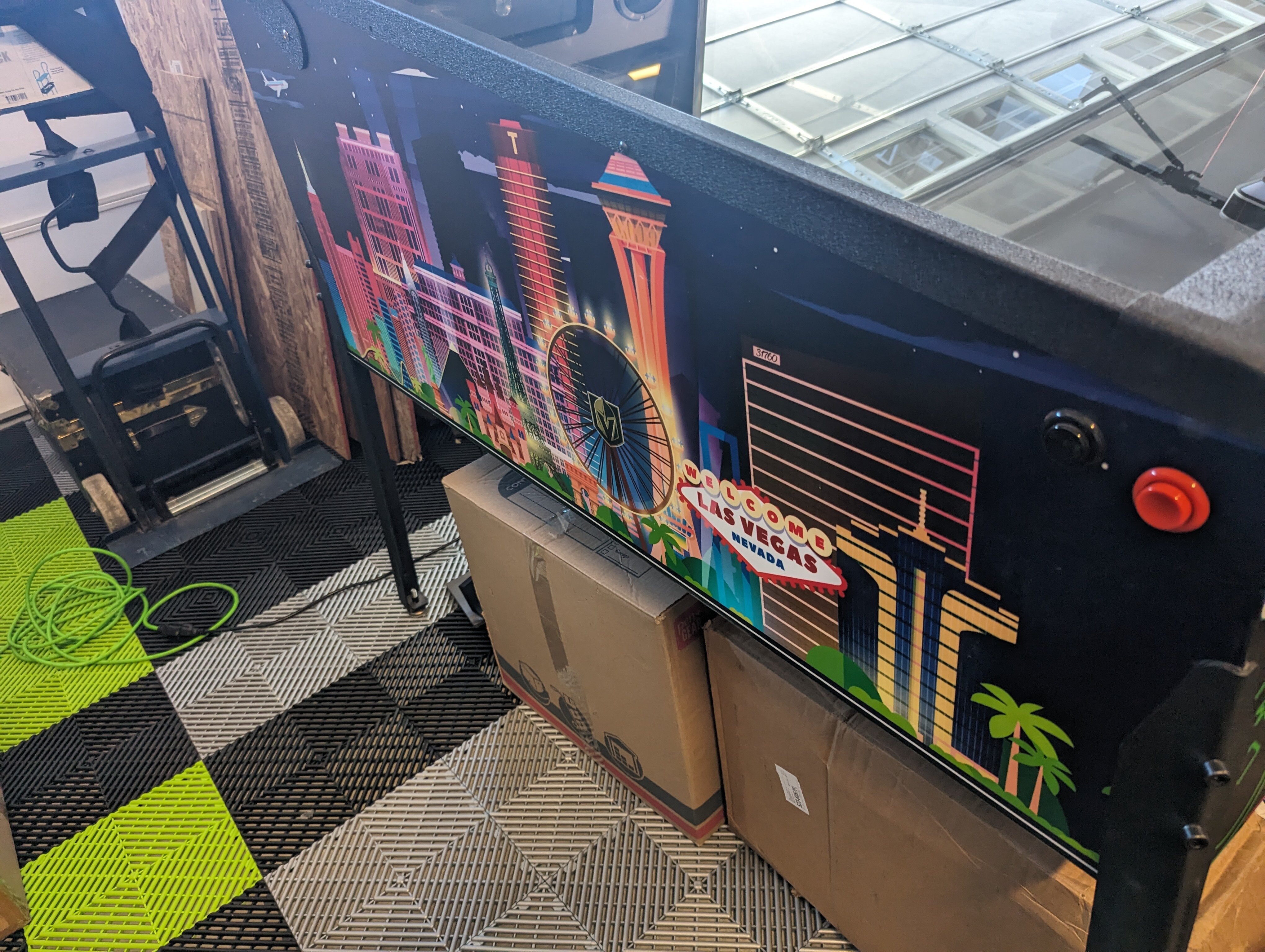 Vegas Themed Ultra VP Full Sized Cabinet with Screens and Hardware ...