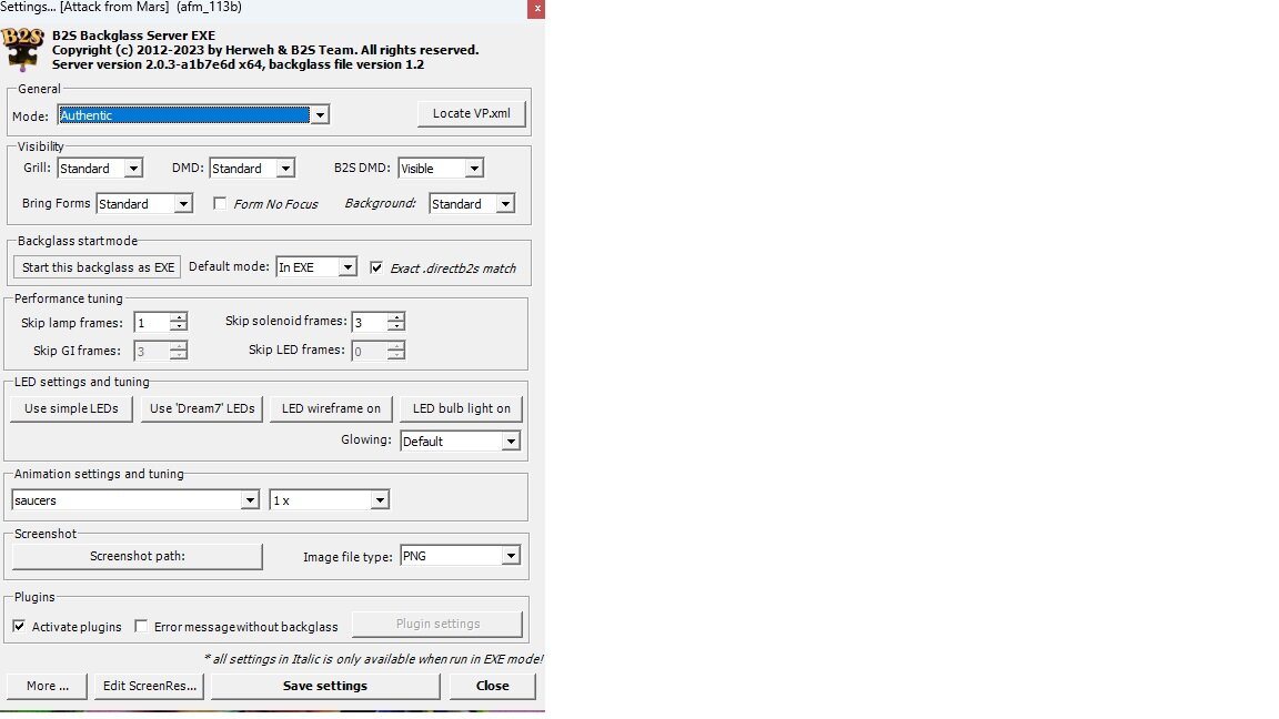 DOF not working VPX - Direct Output Support - Virtual Pinball Universe
