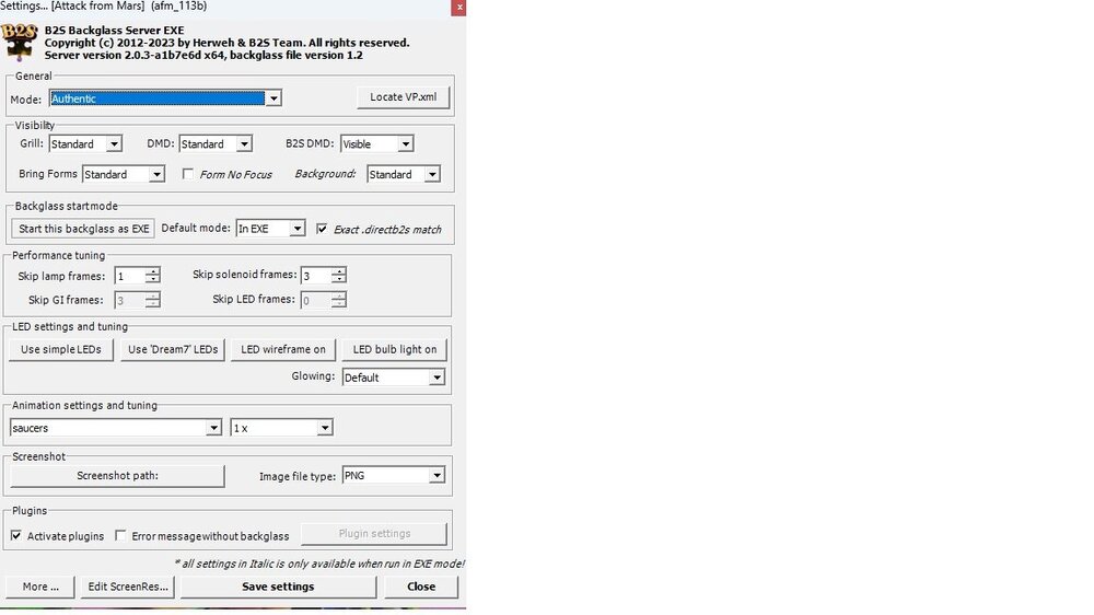DOF not working VPX - Direct Output Support - Virtual Pinball Universe