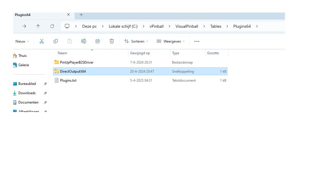 DOF not working VPX - Direct Output Support - Virtual Pinball Universe
