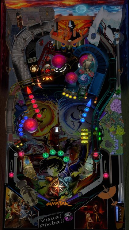 AVATAR - The Last Airbender - VPX - Pinball Tables - Virtual Pinball ...