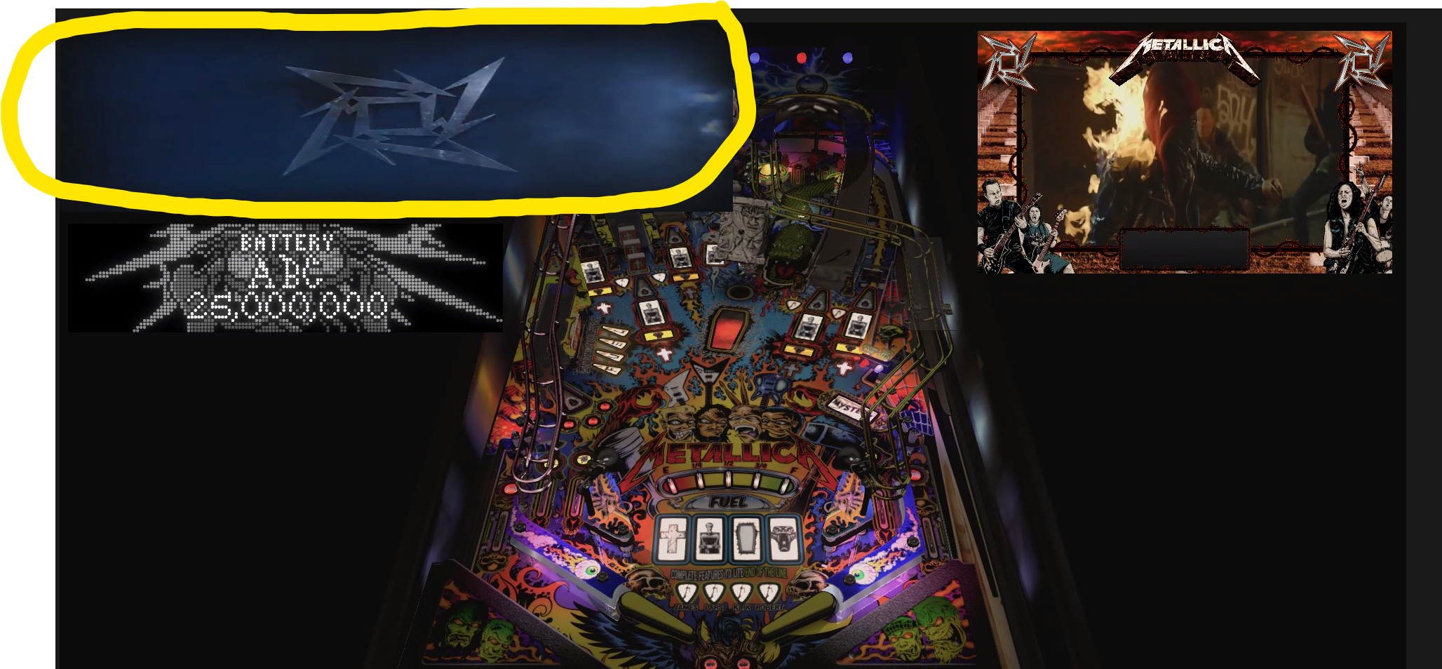 Metallica Premium Monsters (screens blocking table)? - Visual Pinball Support - Virtual Pinball ...