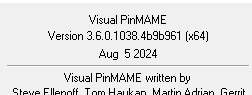 Vpinmame Rom volume adjustments now that F12 is used for POV ?? - VPU ...