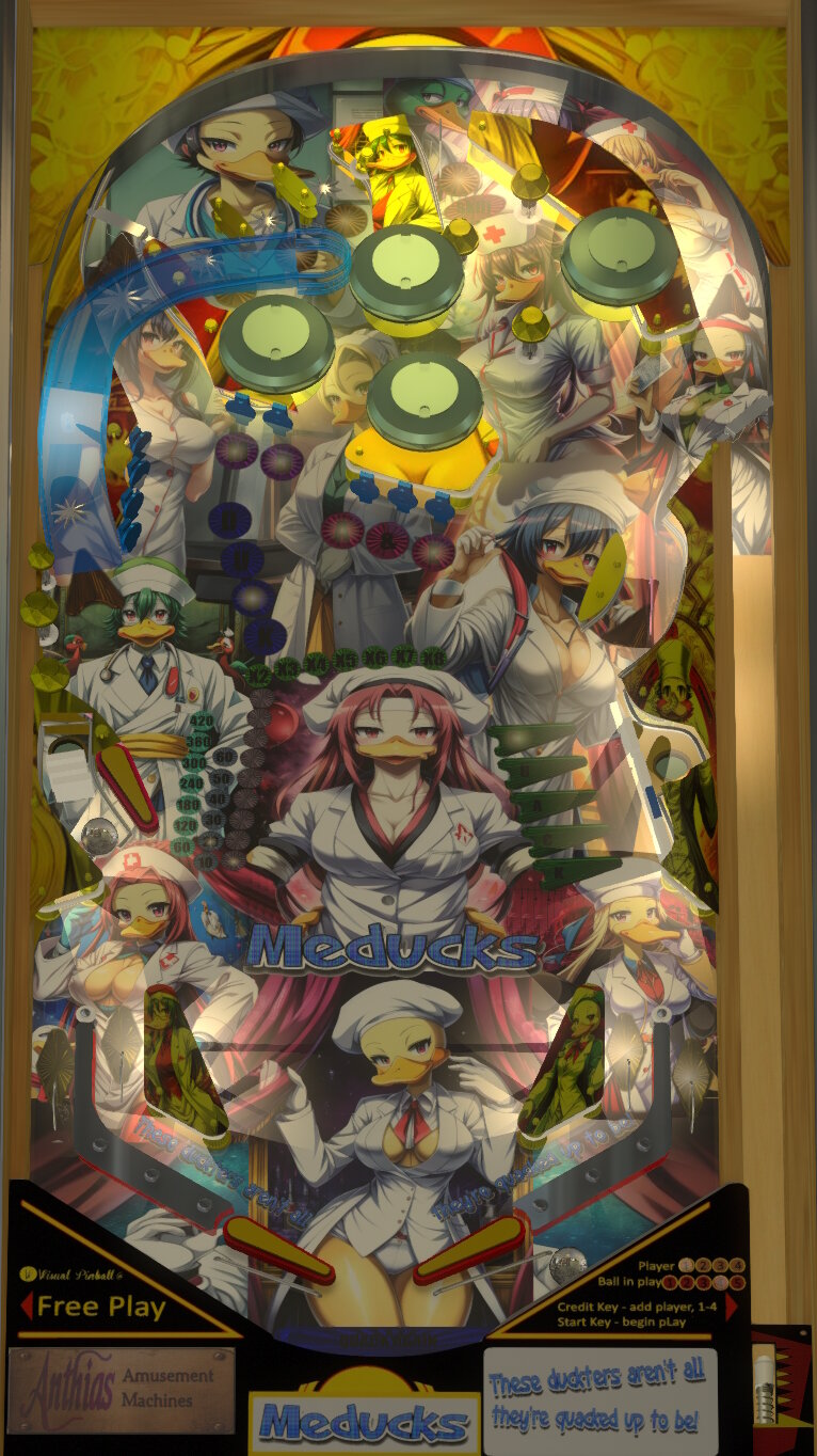 Meducks WIP - Works in Progress - Virtual Pinball Universe