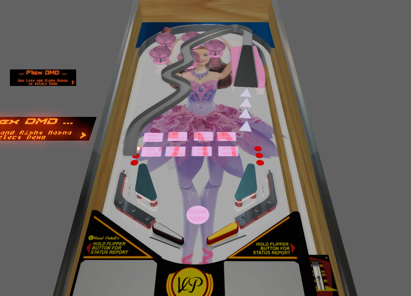 hello, in am beginner on visual pinball, i not possible to programming ...