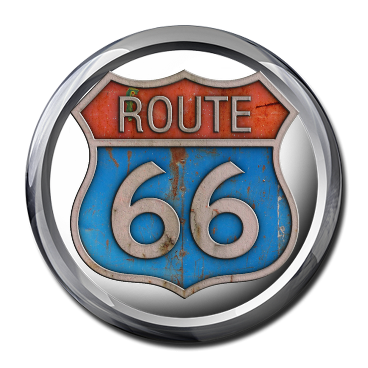 Route66 WHEEL - Tarcisio Style Wheels - Virtual Pinball Universe