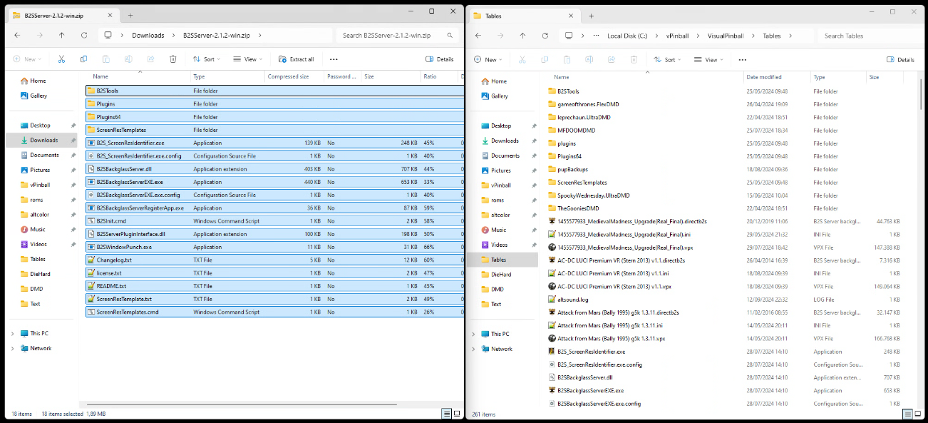 Manually updating VPX, VPinMAME and B2S server - Visual Pinball - How Tos & Wikis - Virtual ...