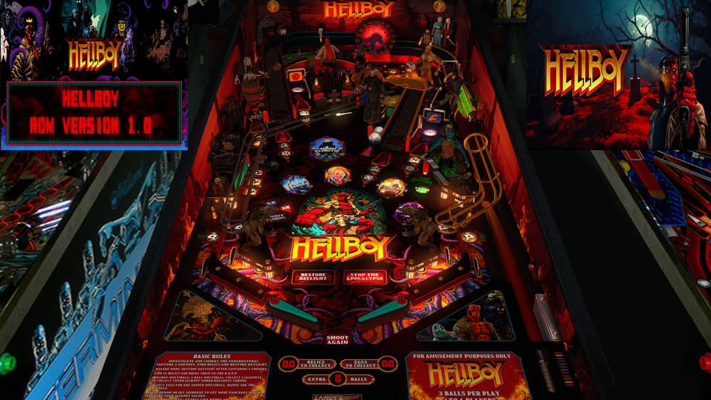 HELLBOY PINBALL - VPX - Pinball Tables - Virtual Pinball Universe