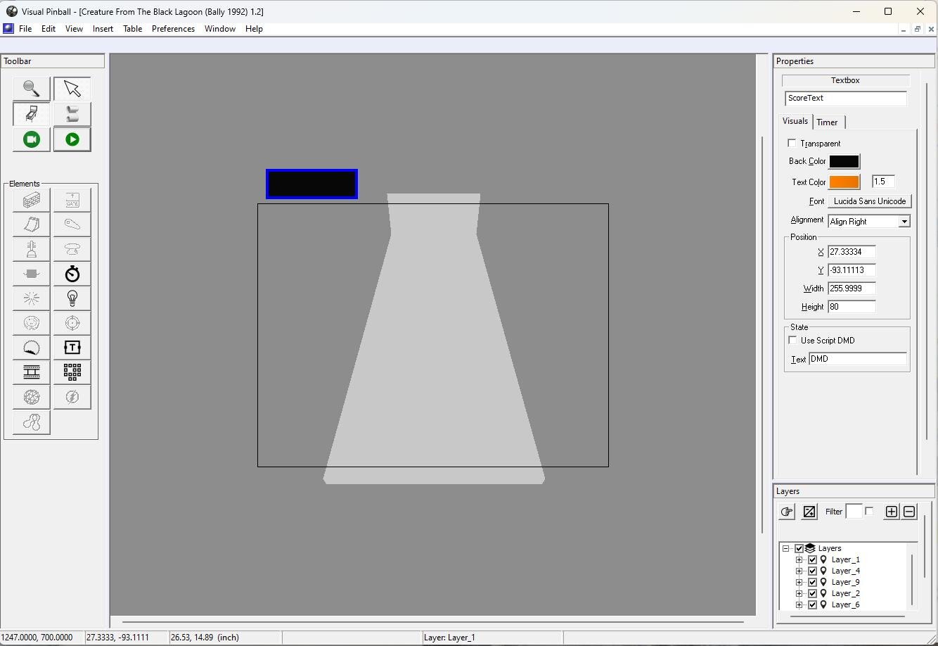 Help Disabling DMD Included in VPW Twilight Zone - Visual Pinball ...