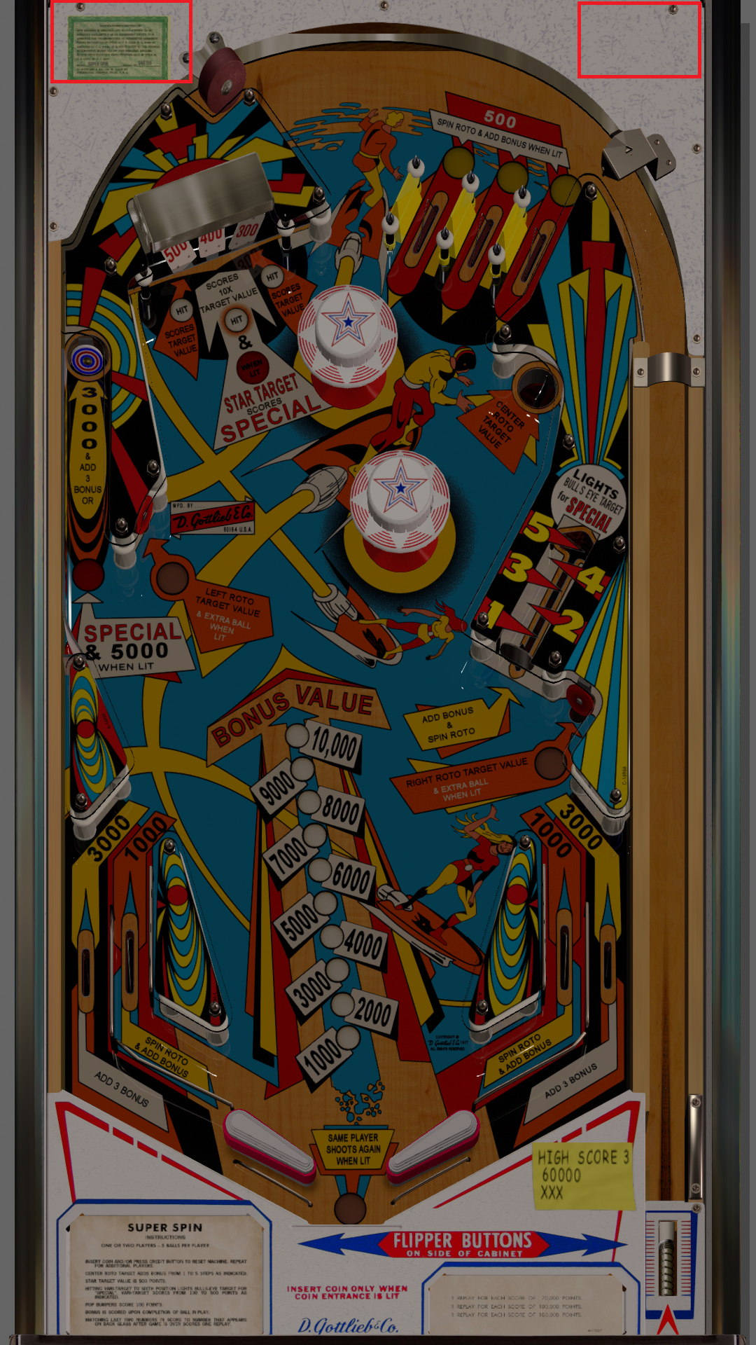 Moving Scores From Backglass to Playing Field - Visual Pinball Support ...