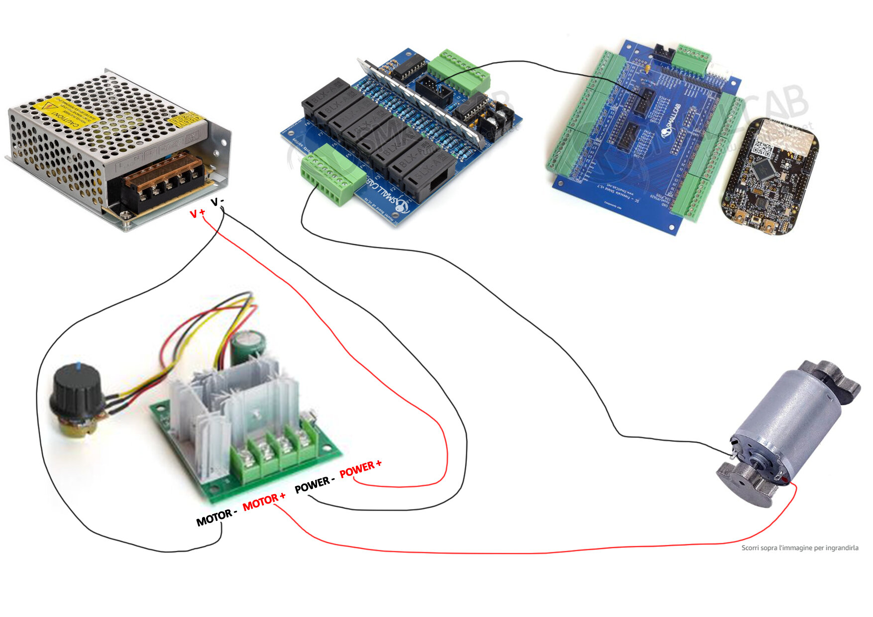 Problem shaker motor always running at maximum speed - Cabinet Builds ...