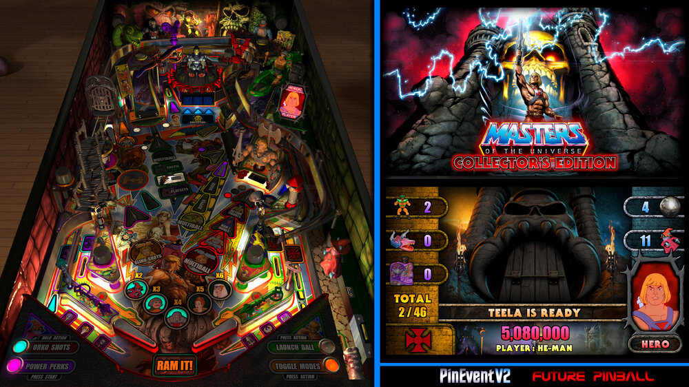 Masters of the Universe - Collector's Edition (PinEvent V2, FizX 3.3 ...