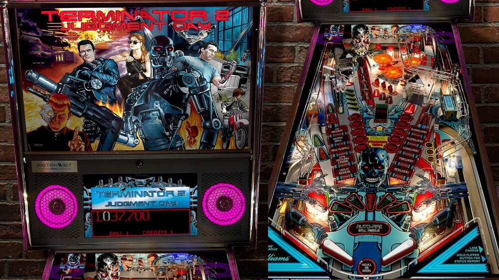 Terminator 2 (Williams 1991) alt #2 b2s with full dmd - B2S (.directb2s ...