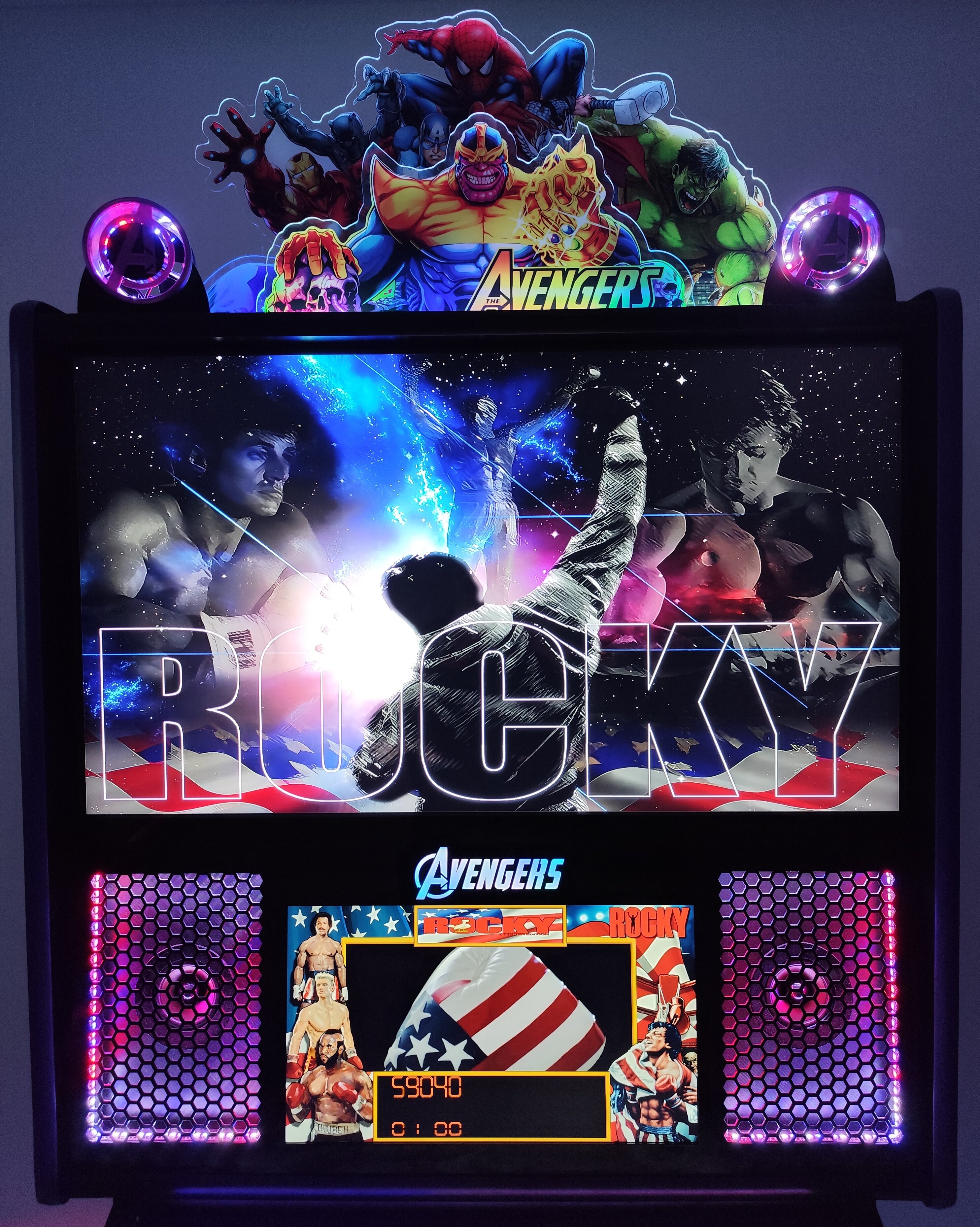 Rocky (Original 2021) b2s 2K - B2S (.directb2s) & Backglass Downloads ...
