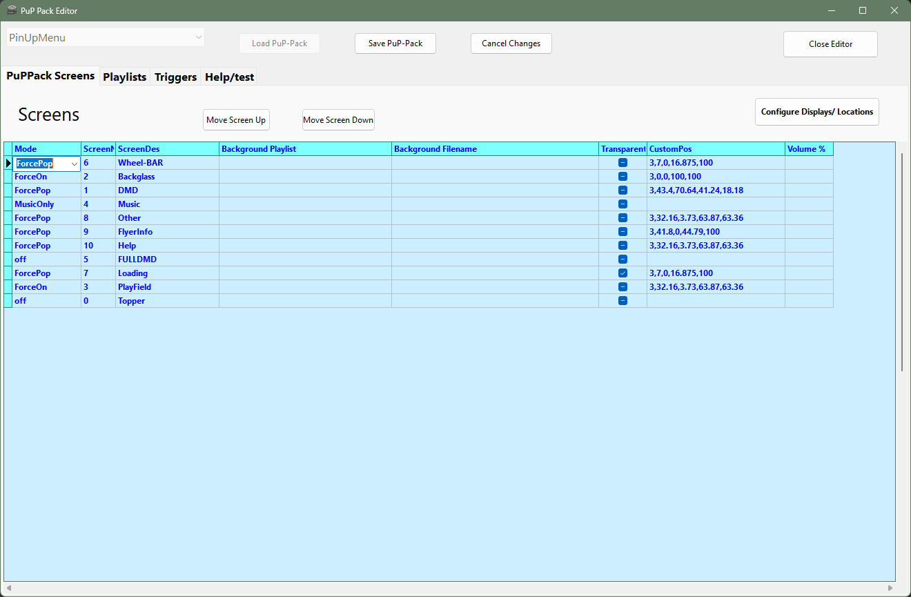 Need help fixing GUI - Pinup Popper Support - Virtual Pinball Universe