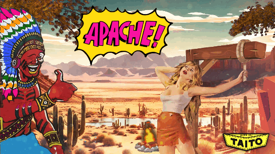 Apache! (Taito do Brasil 1978) Topper Video - Topper Videos - Virtual ...