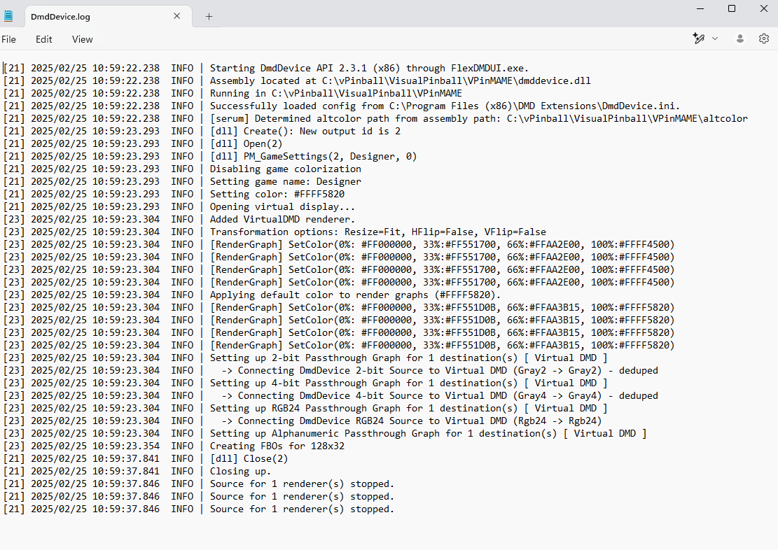 DMD position not saving - Visual Pinball Support - Virtual Pinball Universe