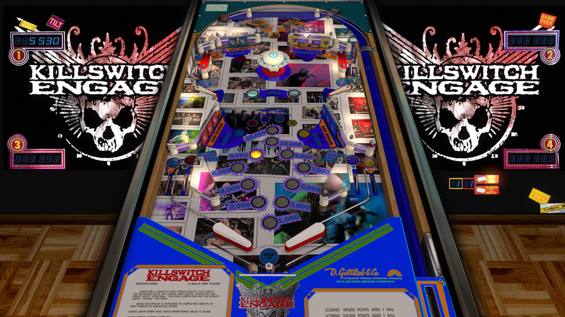 Killswitch Engage - Modified (MOD) Games - Virtual Pinball Universe