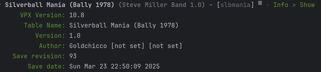 [New VP10 Alert] STEVE MILLER BAND - New Visual Pinball 10 - Releases ...