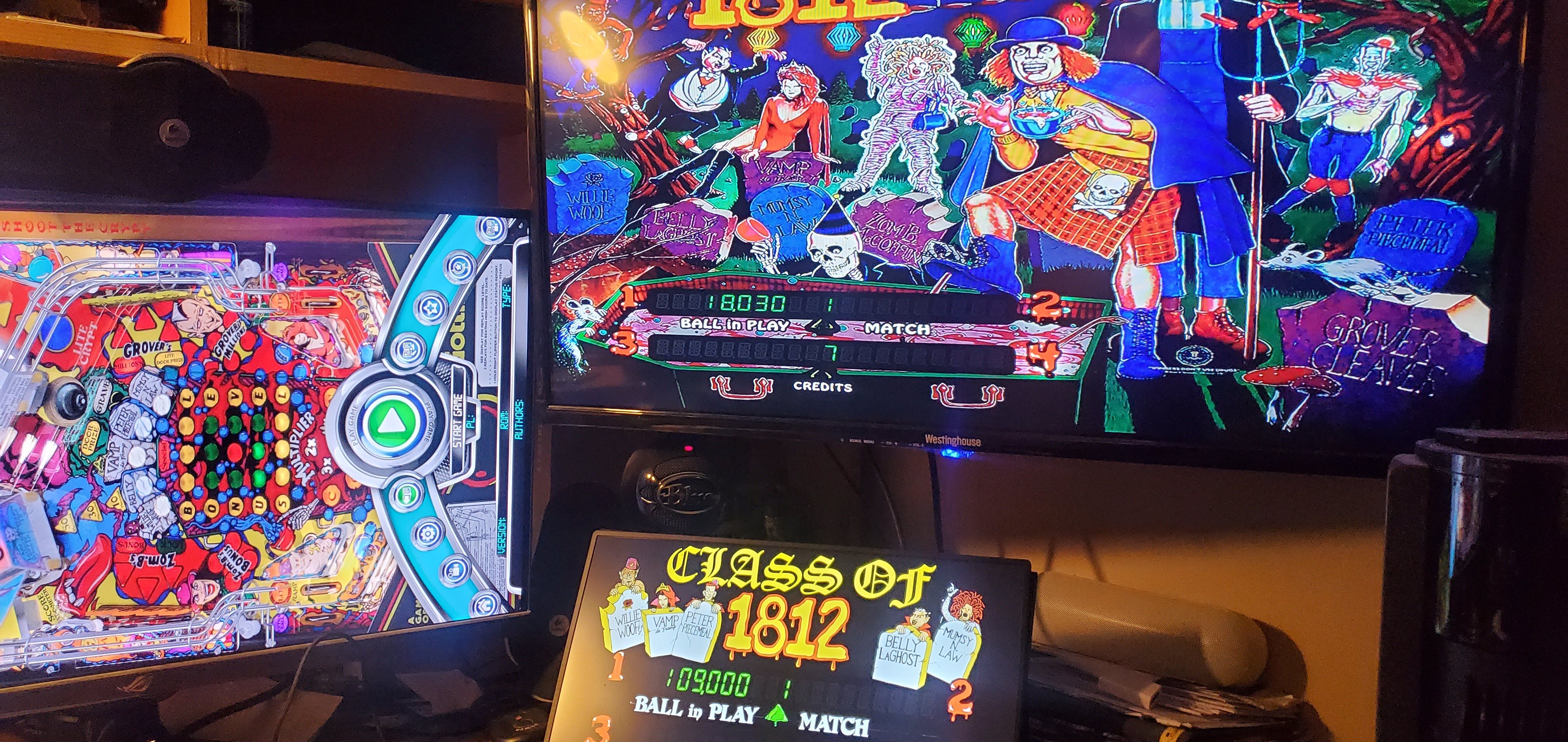 3 screen setup that is constantly changing backbox and dmd - B2S New ...