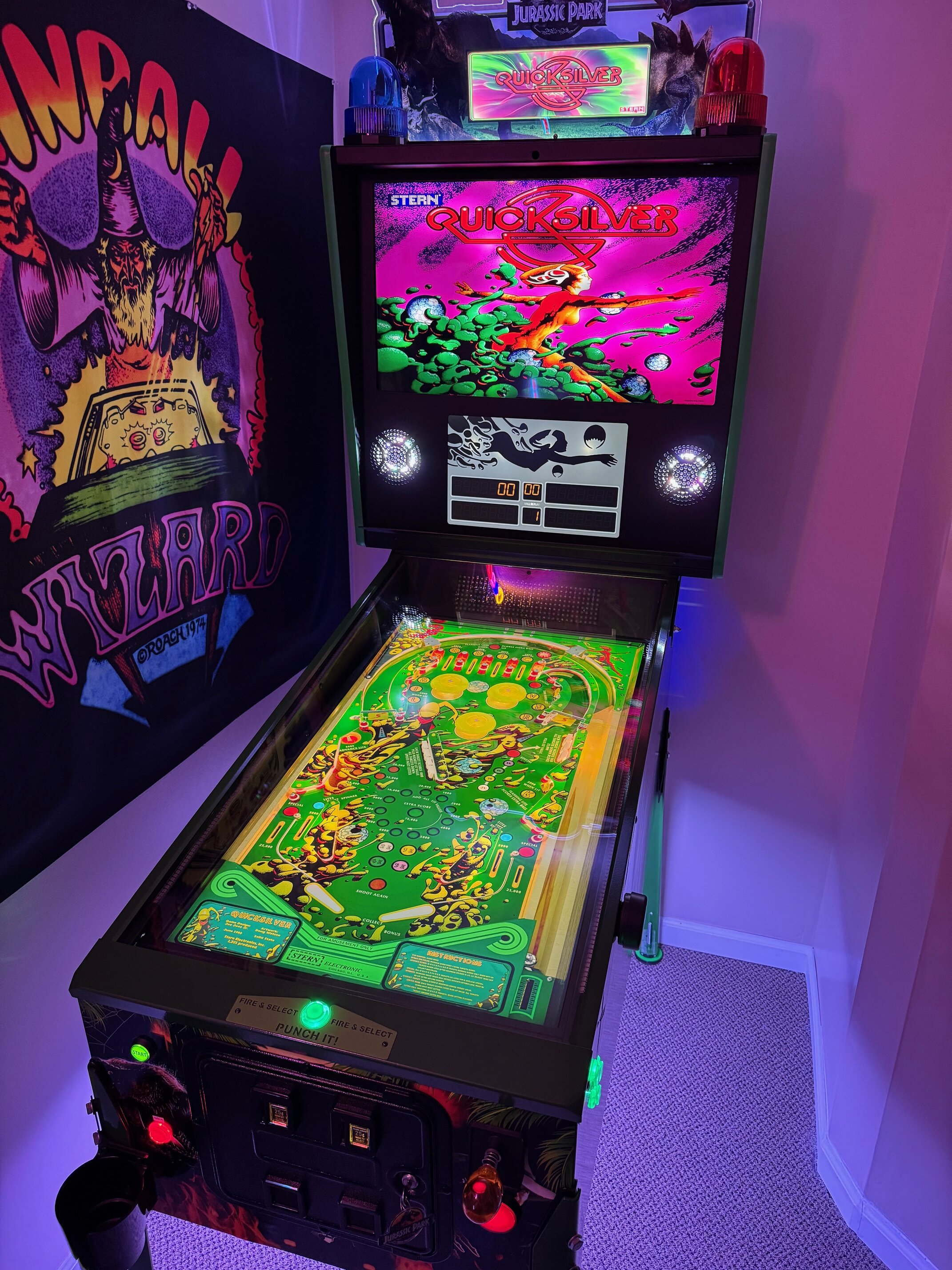 Quicksilver (Stern 1980) VPW - VPX - Pinball Tables - Virtual Pinball ...