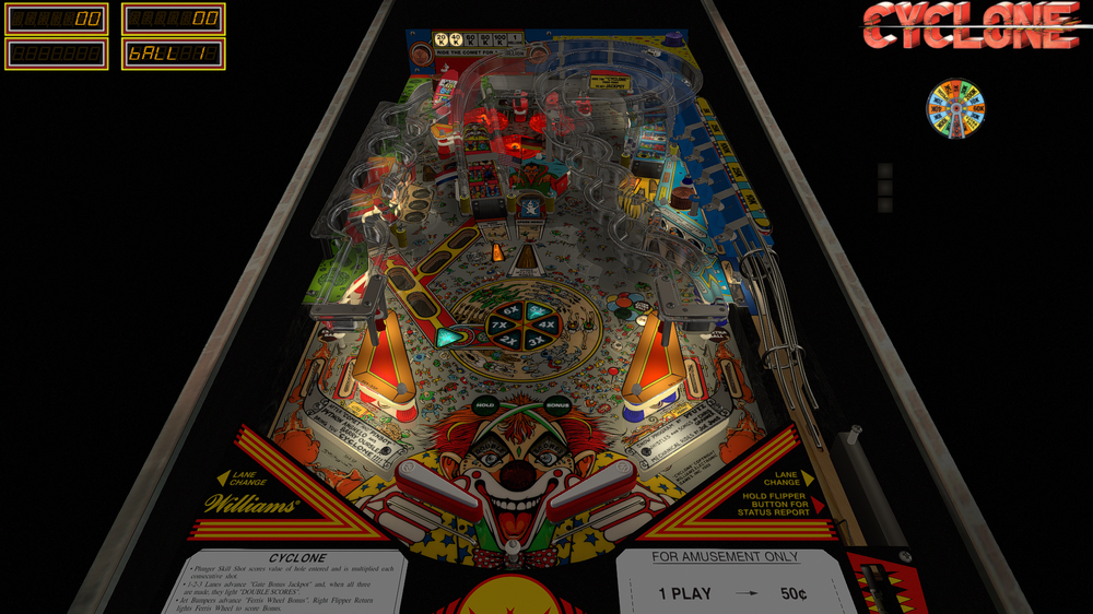 [New VPX Alert]Cyclone (Williams 1988) - Page 2 - New Visual Pinball 10 ...