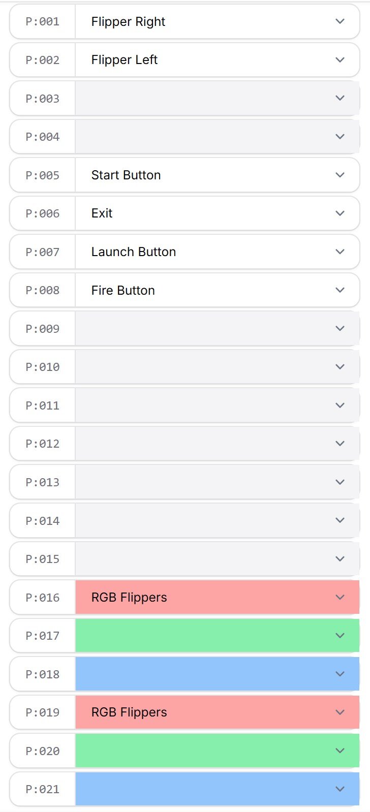 Can I put left & right RGB flipper LEDs on separate DOF outputs? - Direct Output Support ...