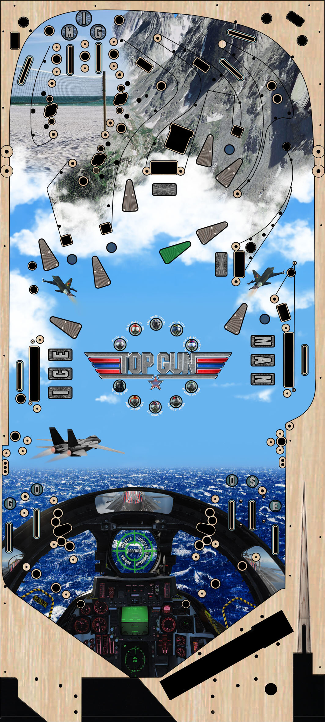 Top Gun Pinball - Journey to building my first Original table and ...