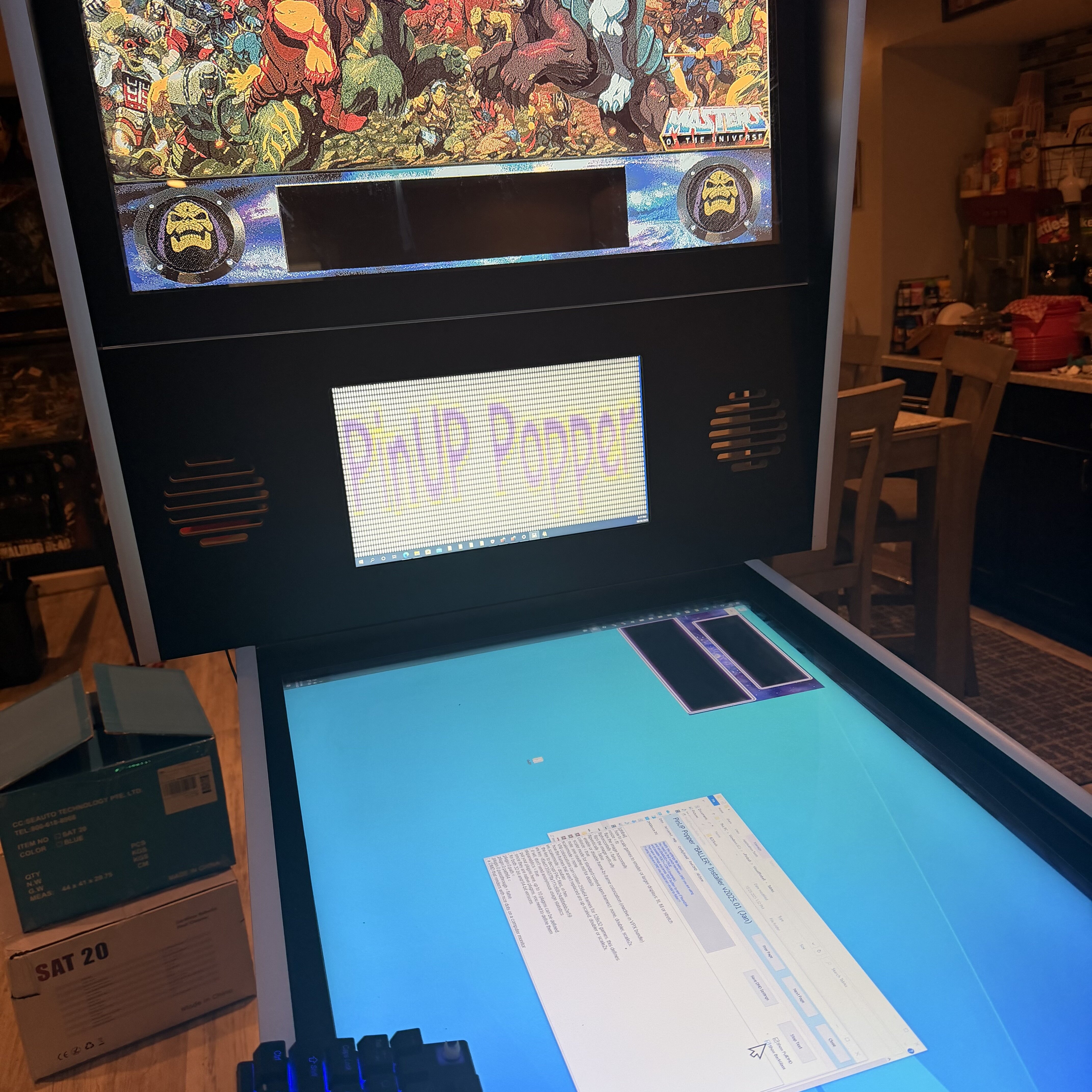 DMD showing up on main playing field - Installation Support - Virtual ...