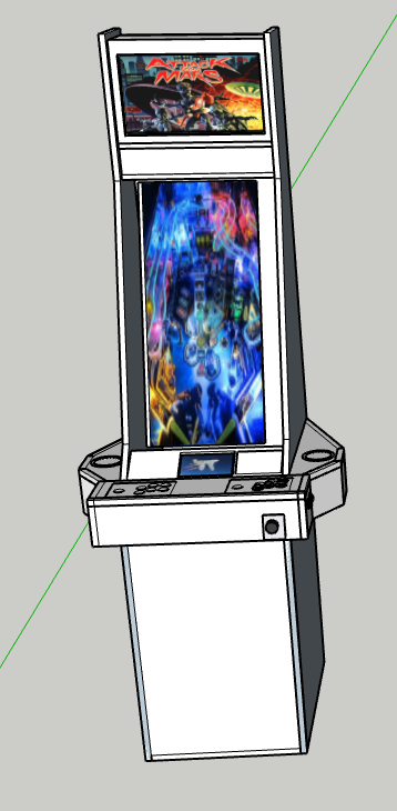 Vertical Hybrid Build - Cabinet Builds - Virtual Pinball Universe