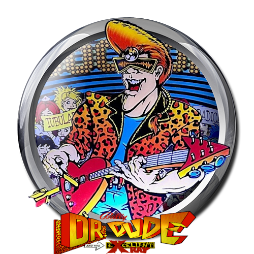 Dr. Dude And His Excellent Ray (Bally 1990) (Wheel 08) (2) - Tarcisio ...