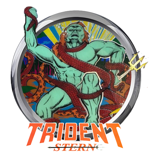 Trident (Stern 1979) - Tarcisio Style Wheels - Virtual Pinball Universe