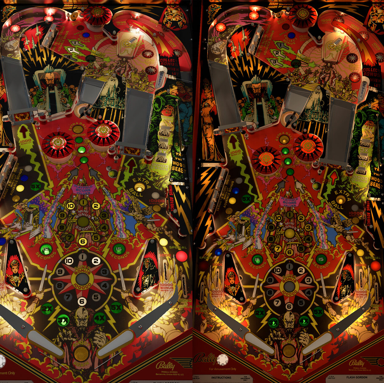 Flash Gordon (Bally 1981) VPW Mod - VPX - Pinball Tables - Virtual ...