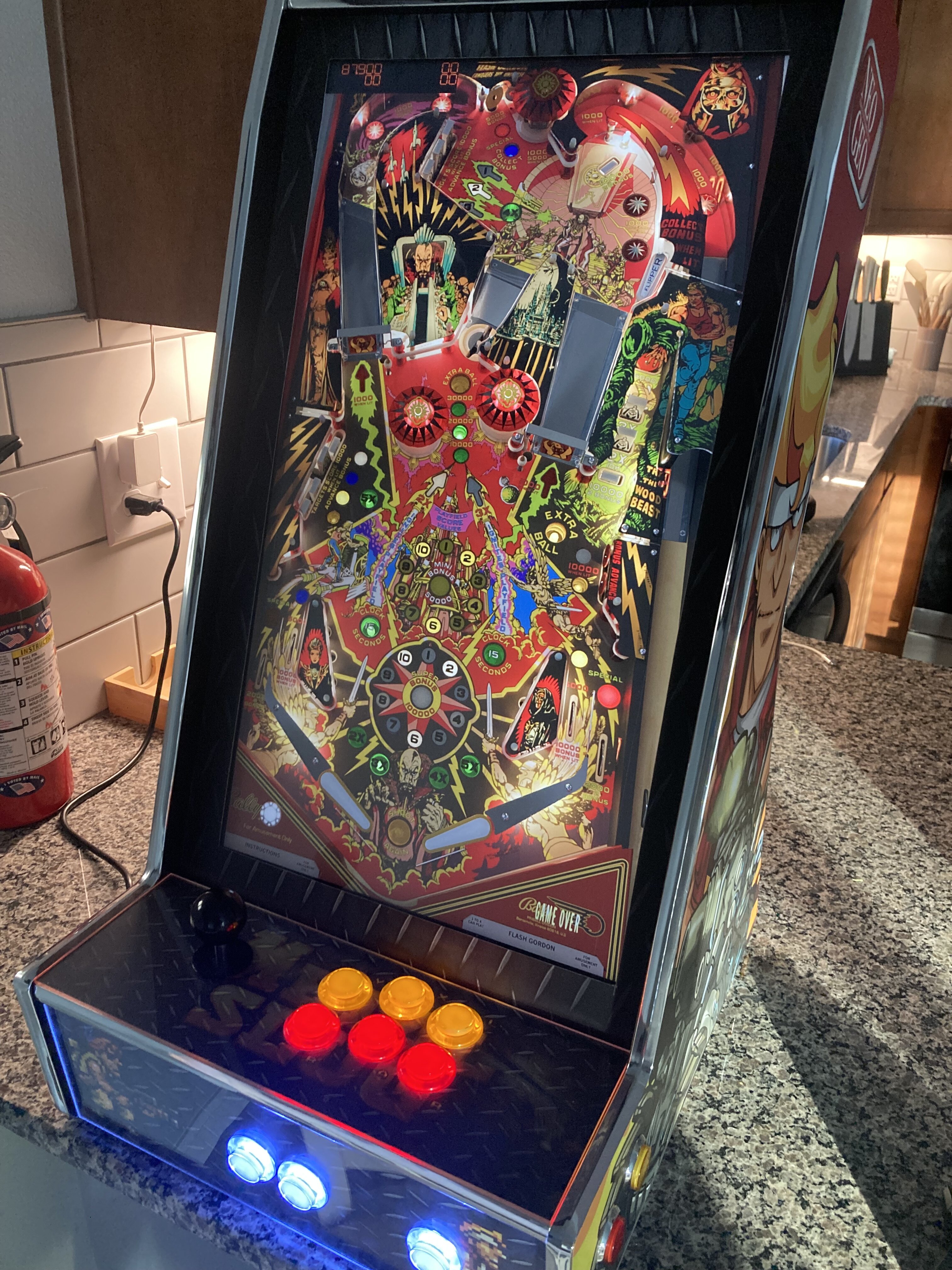 Flash Gordon (Bally 1981) VPW Mod - VPX - Pinball Tables - Virtual ...