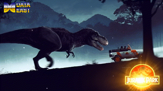 Jurassic Park (Data East 1993) Topper Video - Topper Videos - Virtual Pinball Universe