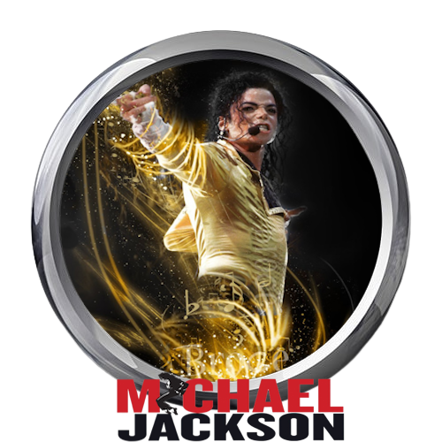 Michael Jackson (Original 2020) - Wheel Images - Virtual Pinball Universe