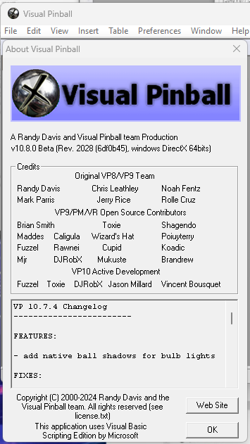 VPX Visual Pinball X : Tables VR avec PSVR2 - VPU General Discussion ...