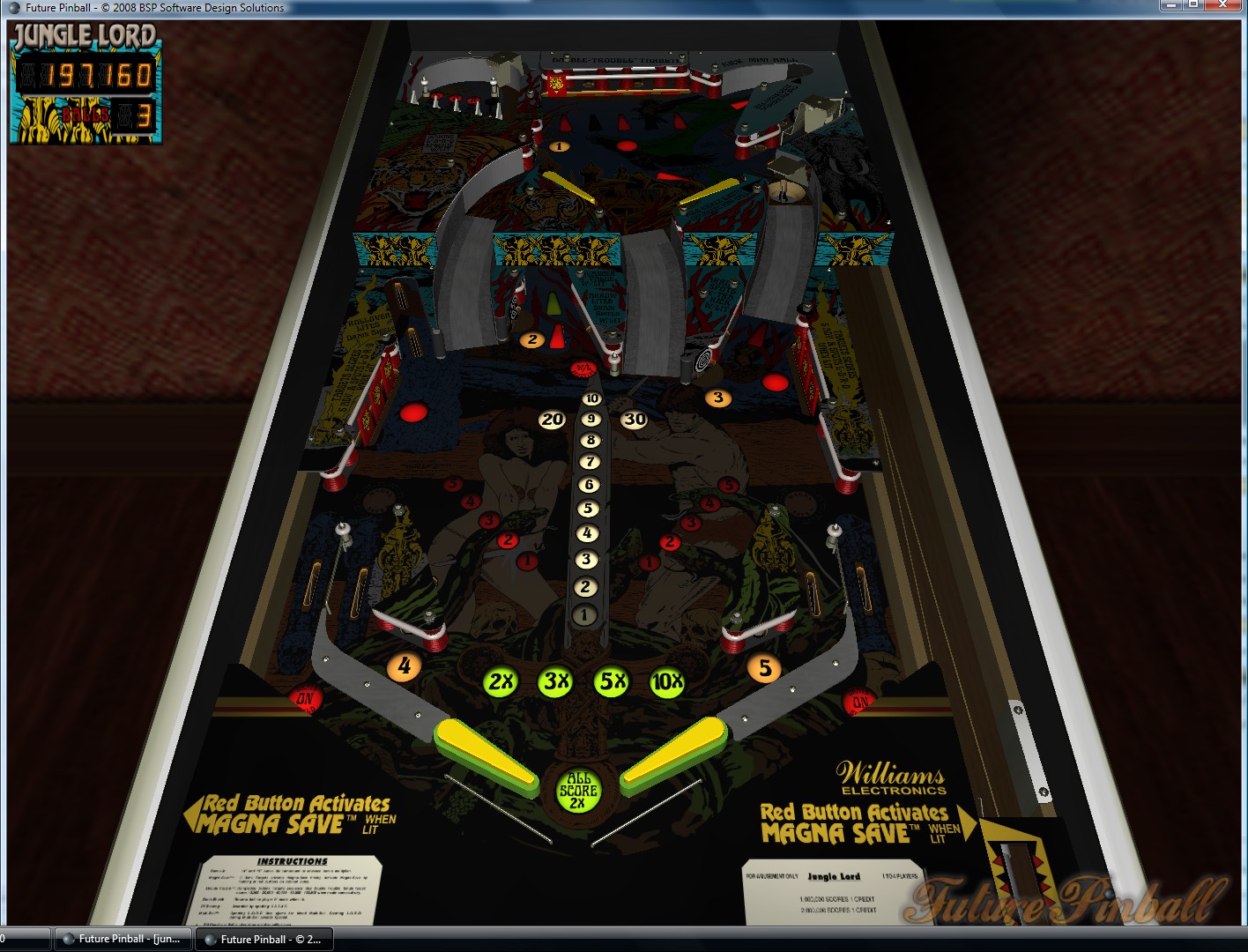 [New Future Pinball]Jungle Lord - New Releases - Virtual Pinball Universe