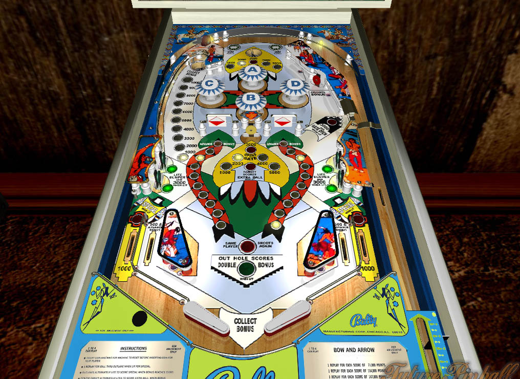 [New Future Pinball]Bow and Arrow - New Releases - Virtual Pinball Universe