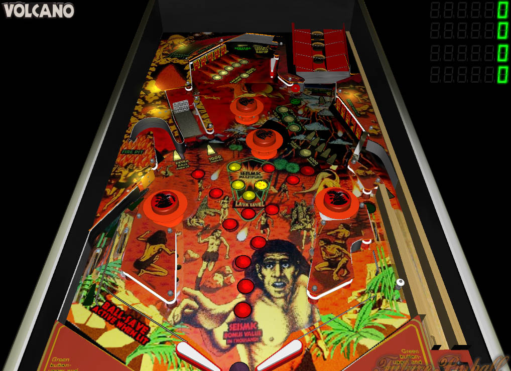 [New Future Pinball]Volcano - New Releases - Virtual Pinball Universe