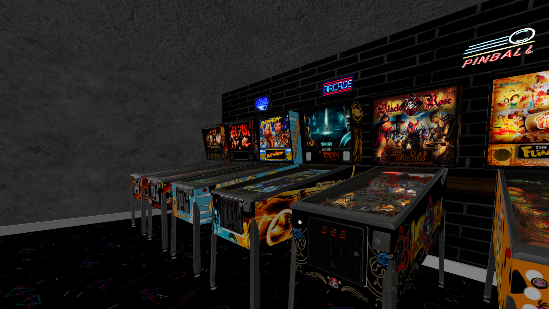 [New VPVR Alert]VR ROOM Black Rose (Bally 1992) - New VPVR - Virtual ...